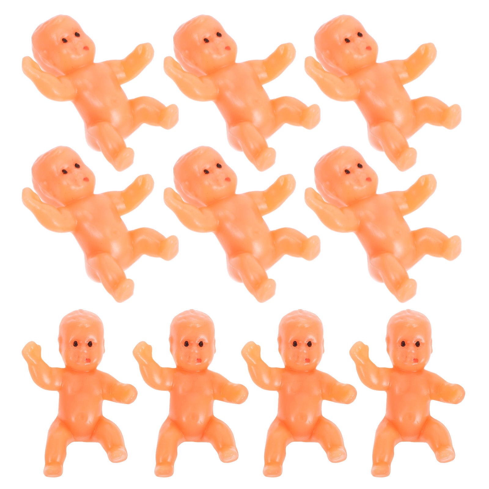 Masteelf Adorable Baby Shower Cake Toppers Reusable Plastic Decorations ...