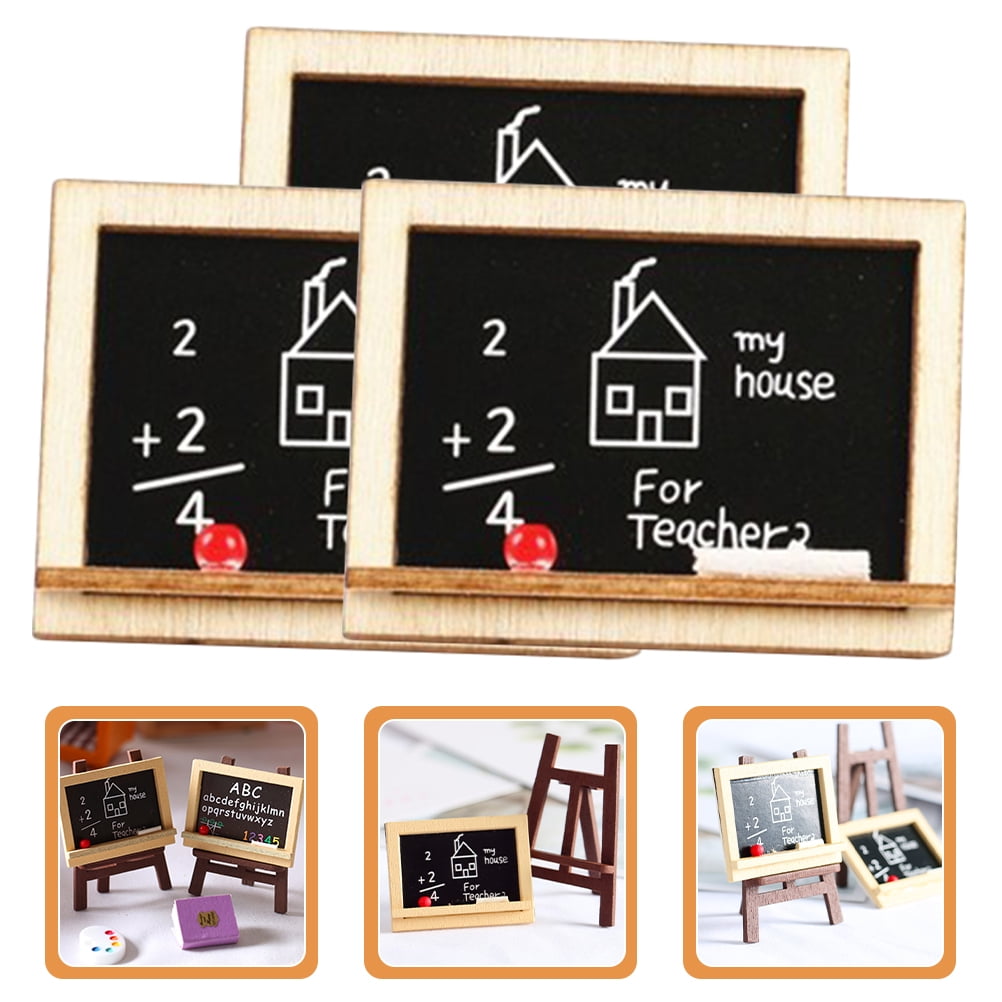 IDEANATEGRATE Wear-Resistant Mini Blackboard 3Pack For Household ...