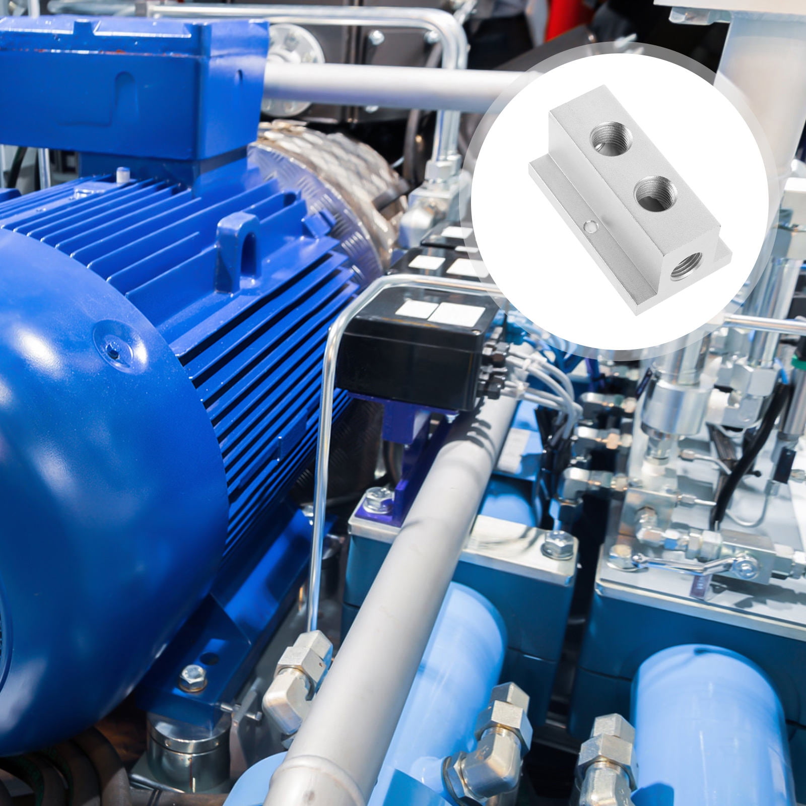 Masteelf Air Splitter T-Type Multi-Port Junction For Pneumatic ...