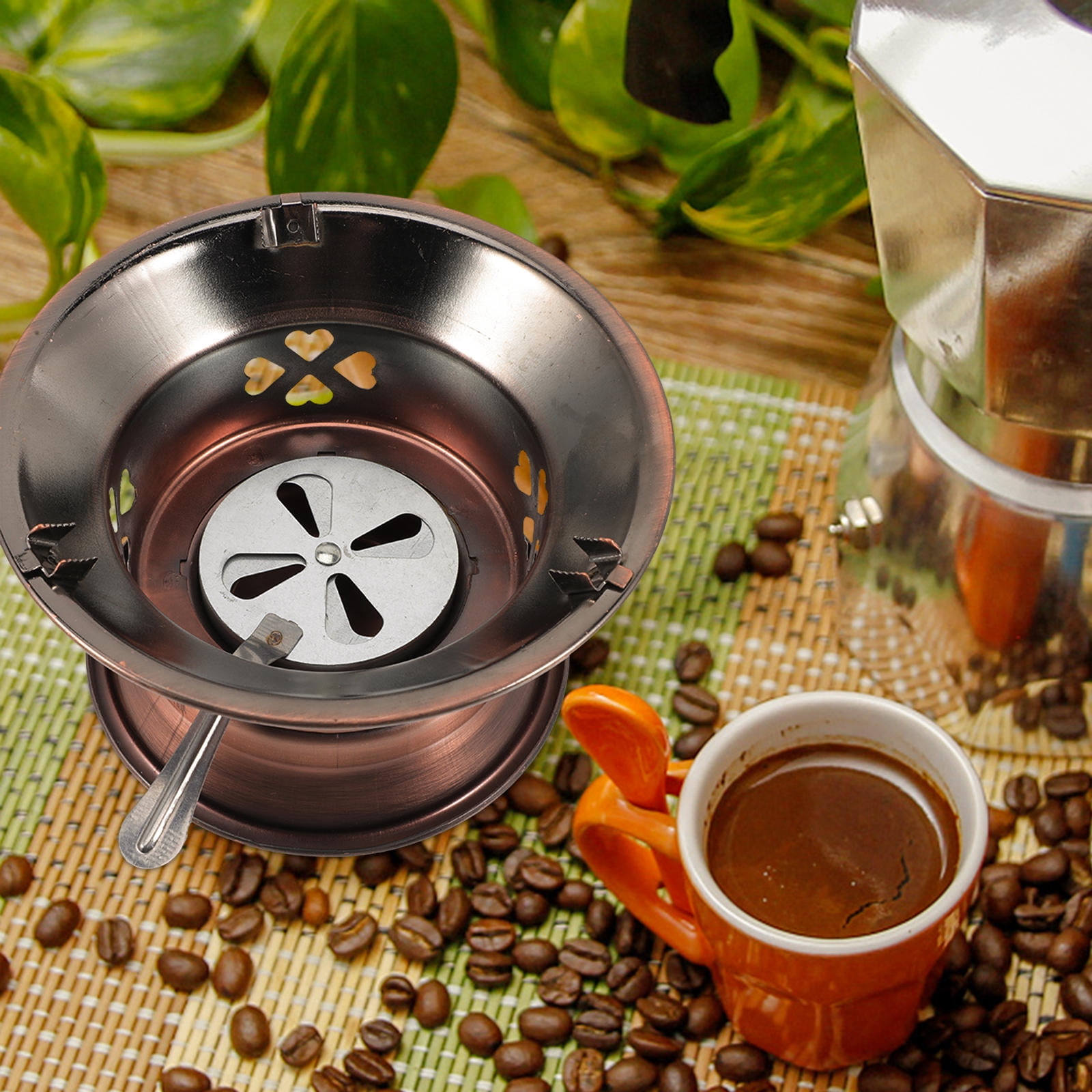 Masteelf Alcohol Stove Portable Cooking Stove Stainless Steel Burning ...