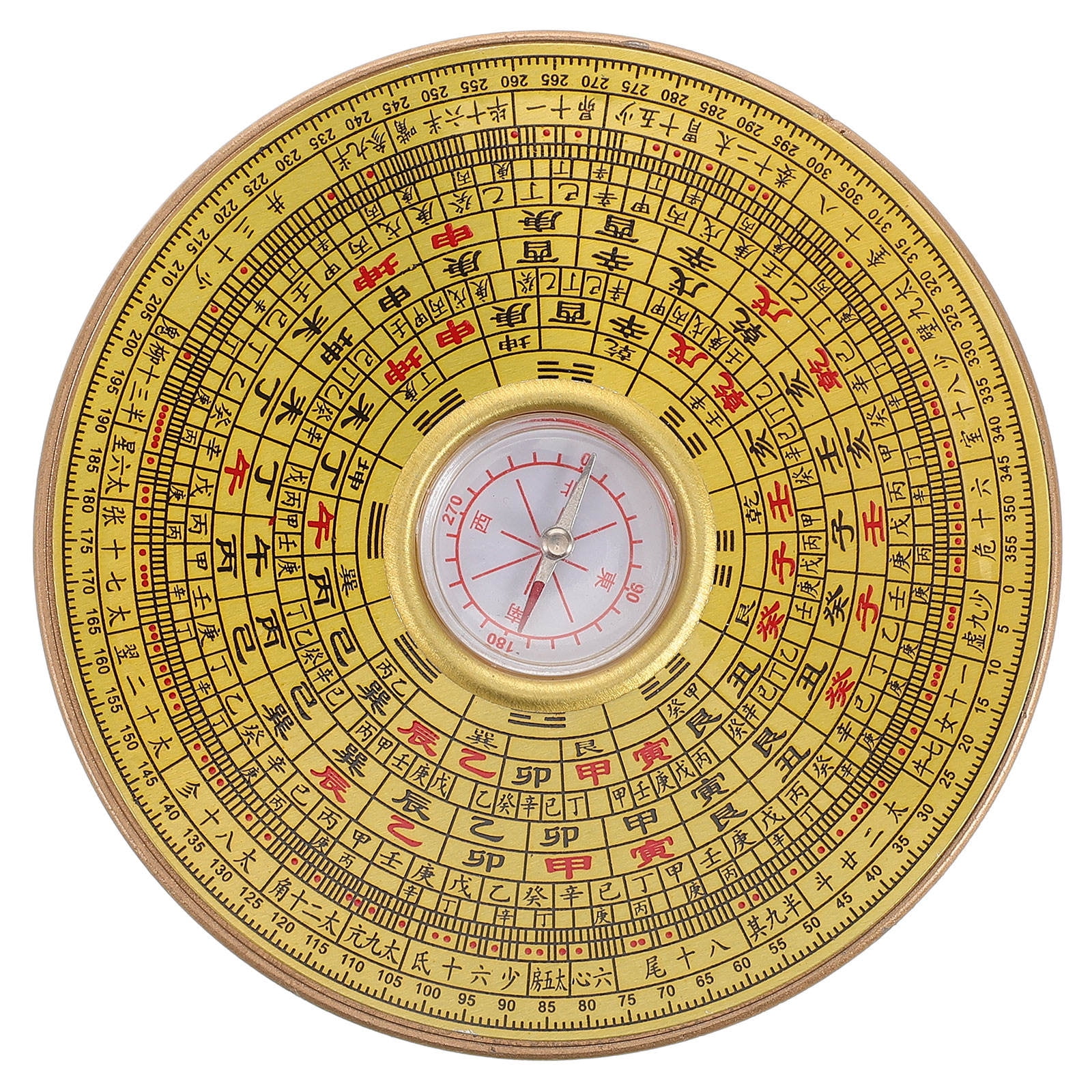 Masteelf Alloy Chinese Compass Navigation Metal Craft Small Compass ...