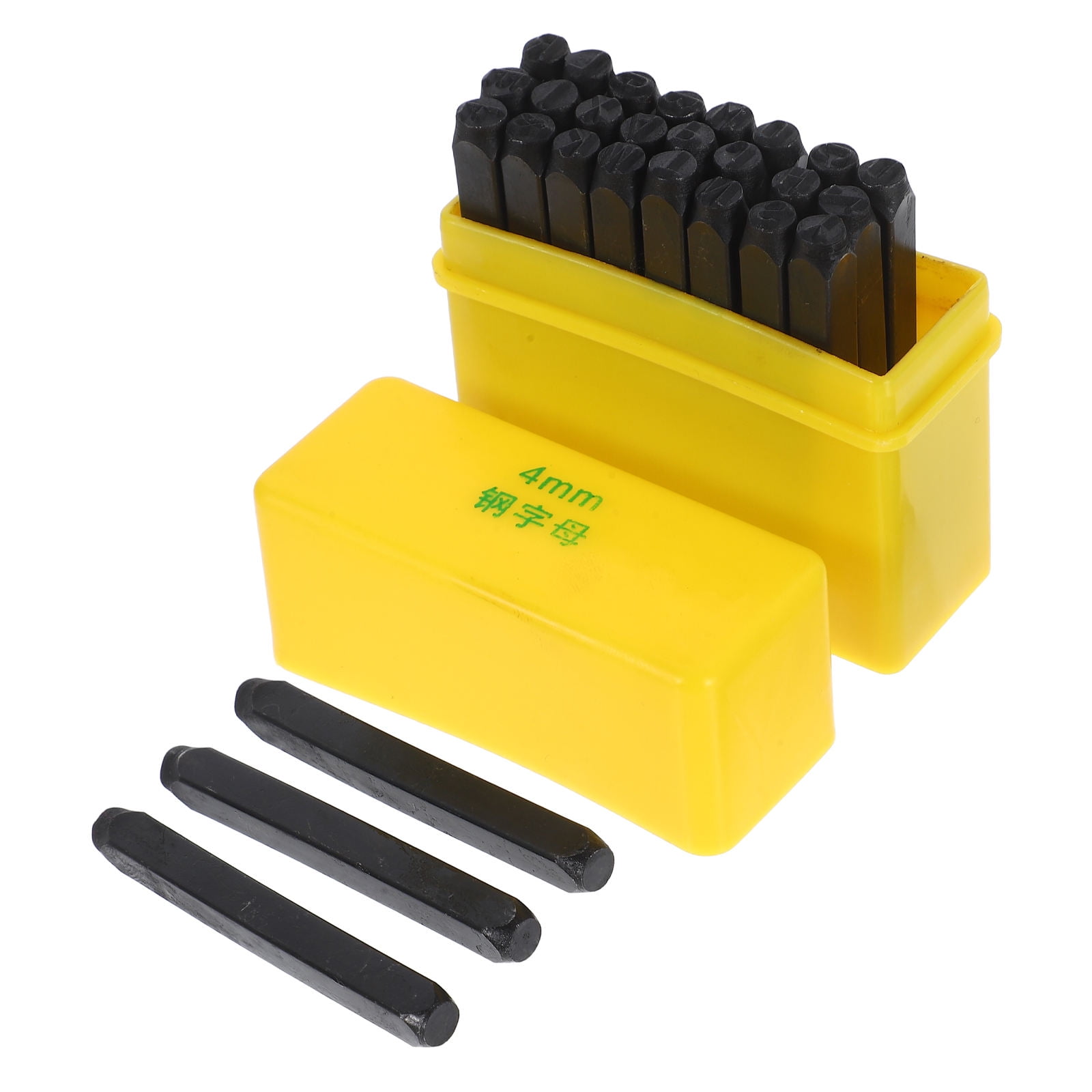 Masteelf Alphabet Metal Punch Set Steel Stamps Steel Punch Tool Craft ...