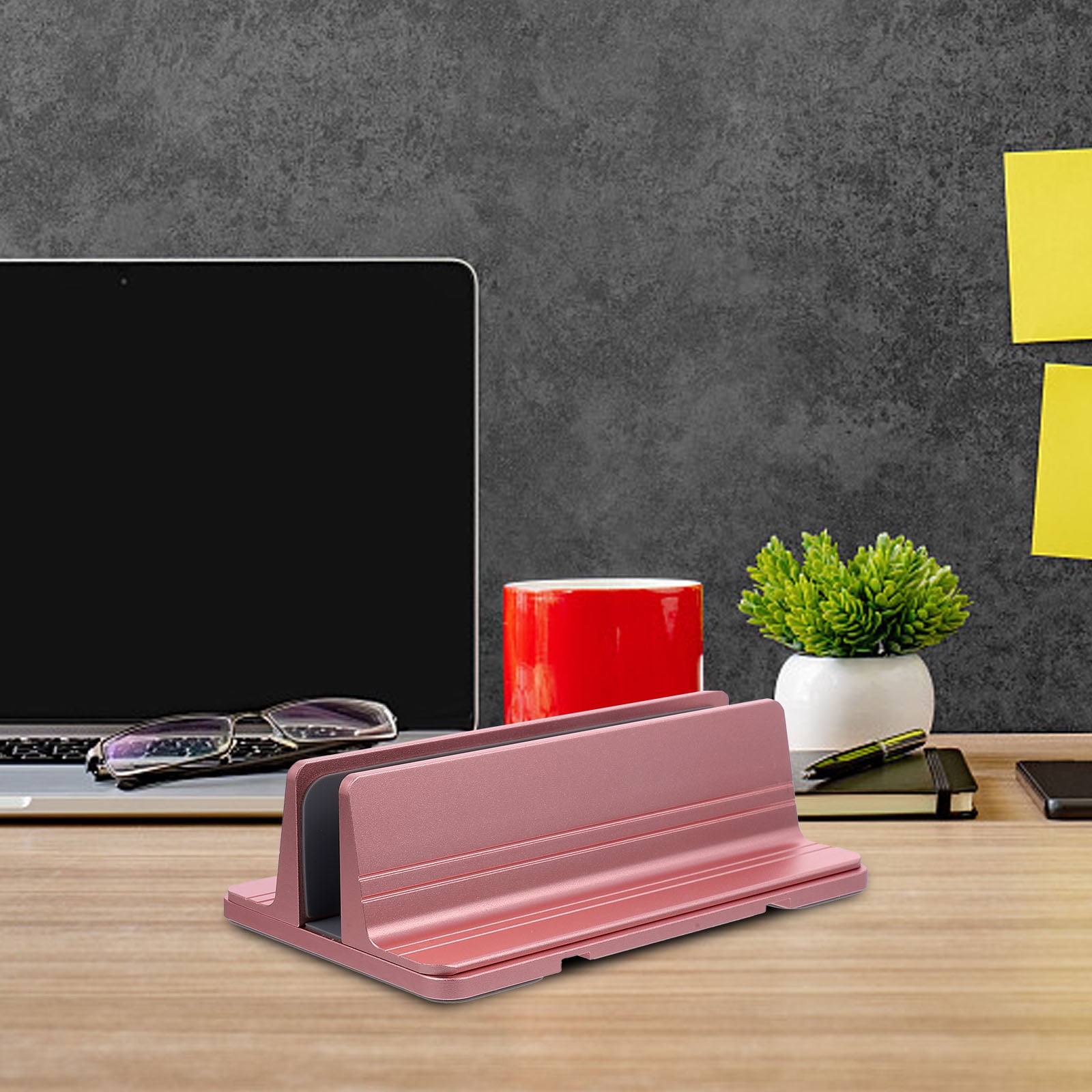 Masteelf Aluminum Alloy Laptop Stand Vertical Type Laptop Bracket ...