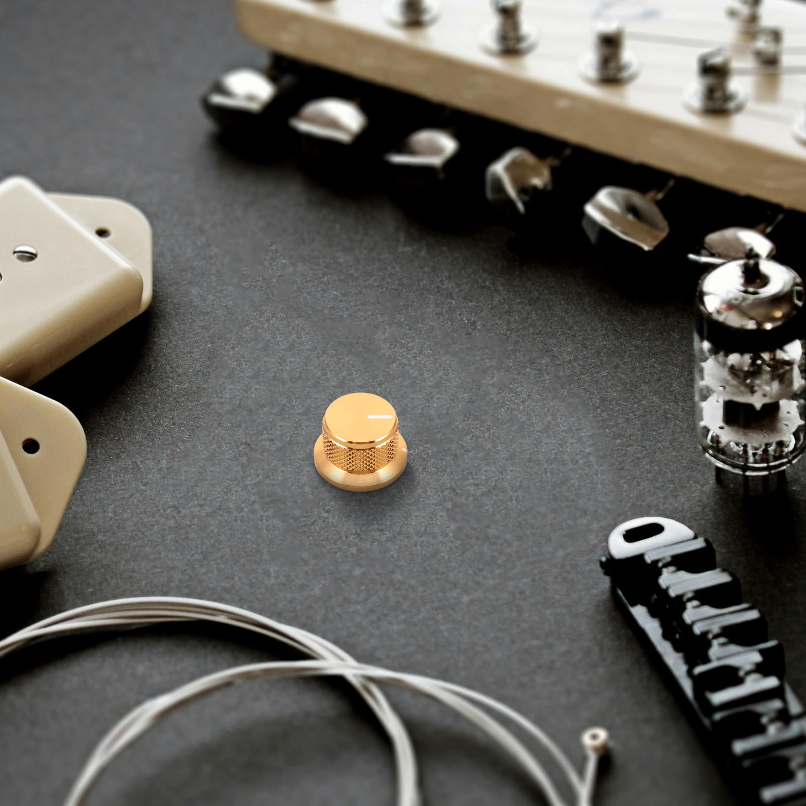 Masteelf Aluminum Guitar Knobs Potentiometer Knobs Sound Knob Control ...