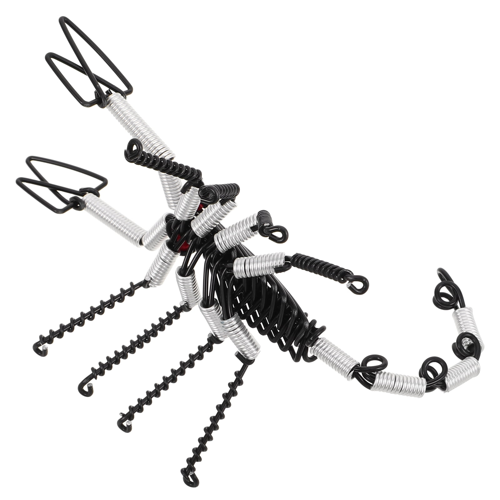 Masteelf Aluminum Wire Scorpion Model Handmade Scorpion Statue Insect ...