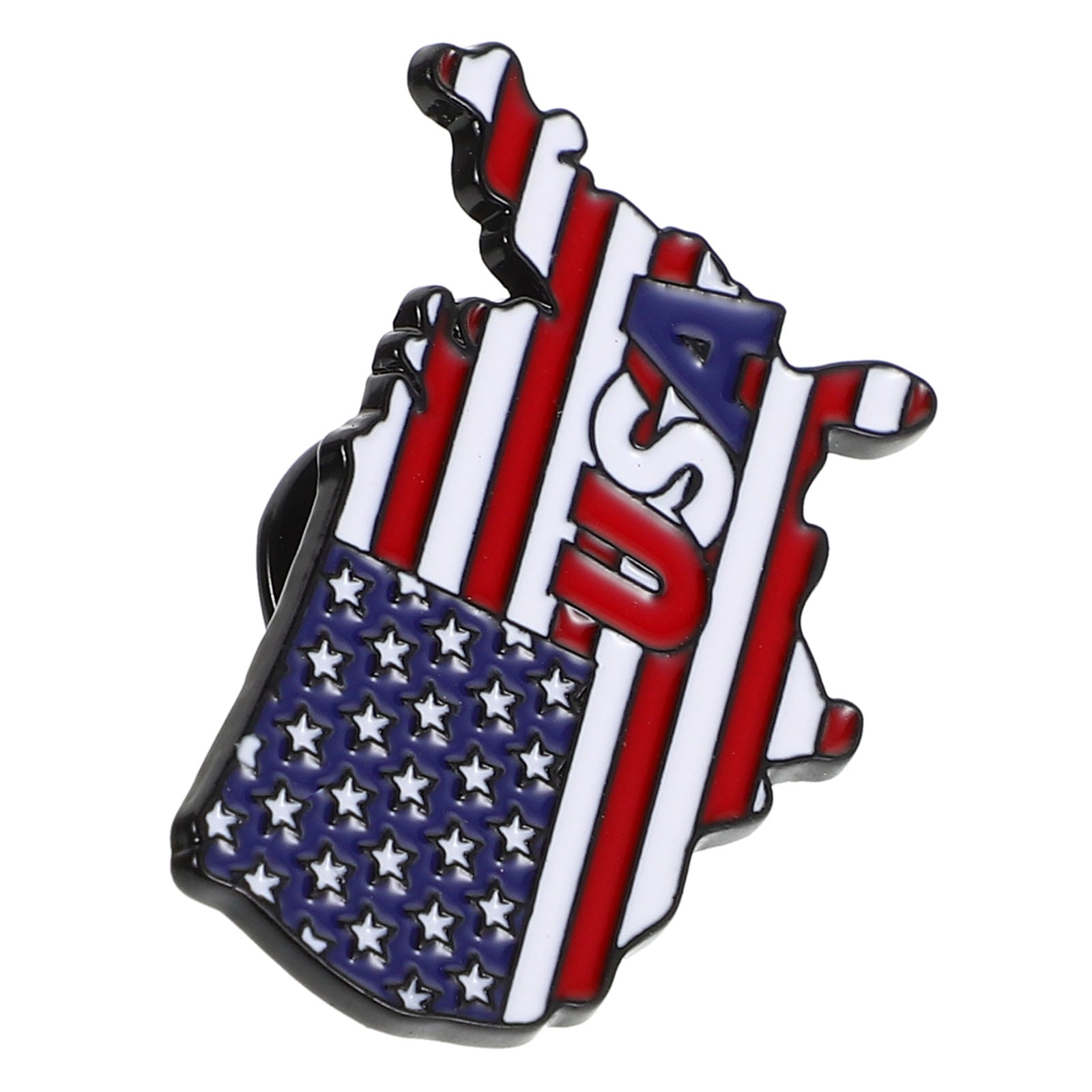 Masteelf American Flag Badge Lapel Pin for Men Independence Day ...