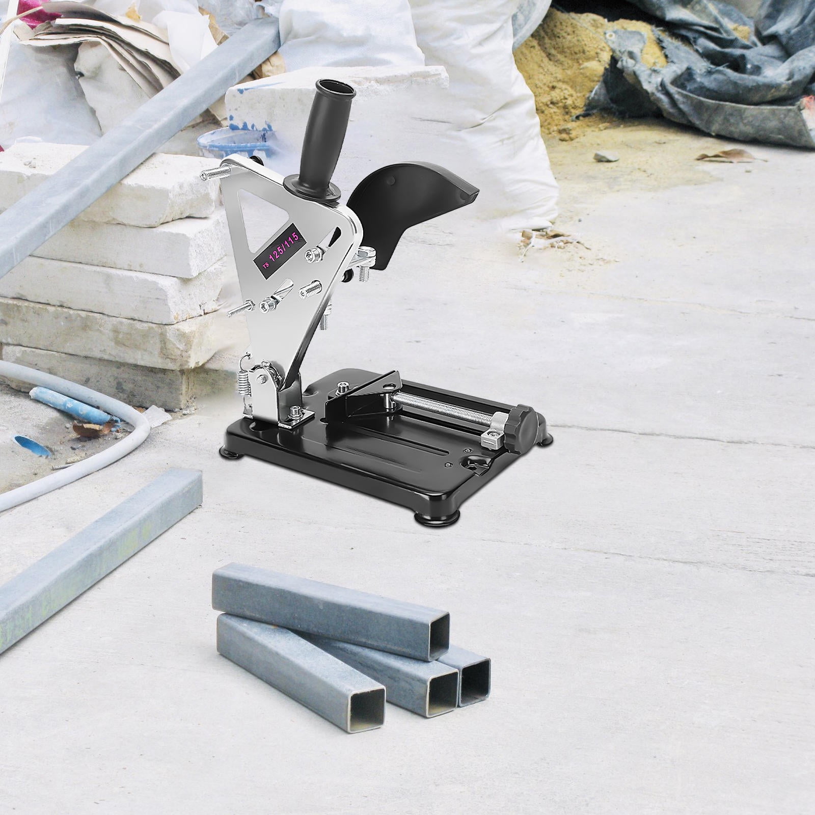 Masteelf Angle Grinder Stand Base Adjustable Angle Grinder Holder Heavy ...