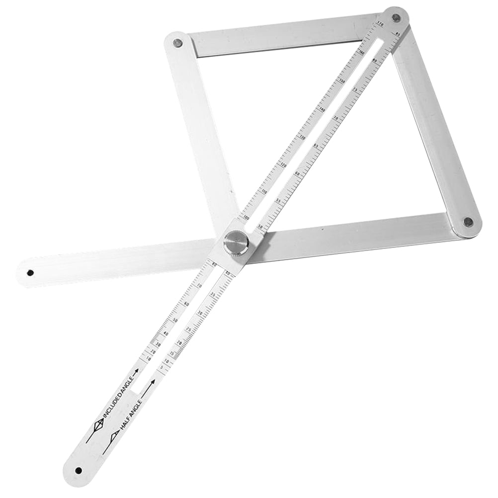 Masteelf Angle Ruler Measurement Tool Diagonal Measuring for Carpentry ...