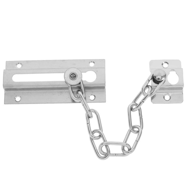 Masteelf Anti Theft Door Chain Lock For Home And Travel Stainless Steel Safety Latch For Home