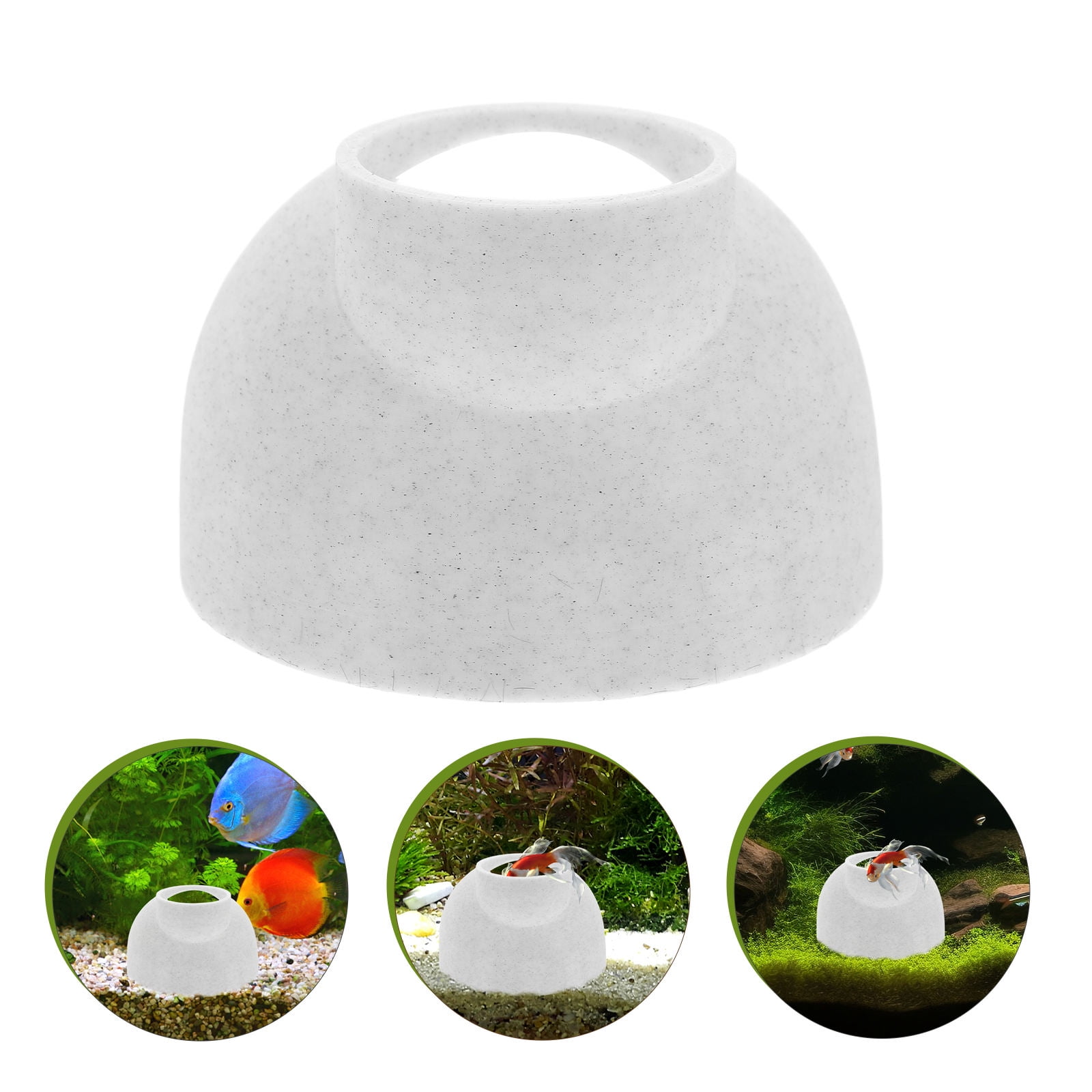 Masteelf Aquarium Underground Tunnel Cave for Fish Shrimp Unique 3D ...