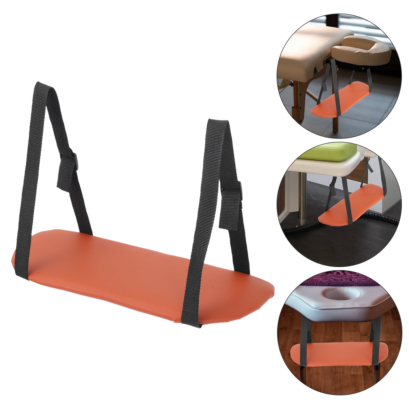 Masteelf Arm Rest Support Massage Cushion for Table Bed Portable Brown ...