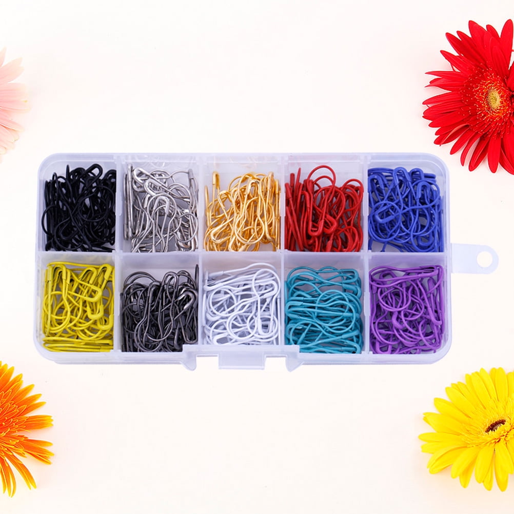 Masteelf Assorted Color Calabash Safety Pins for Decoration Made of ...