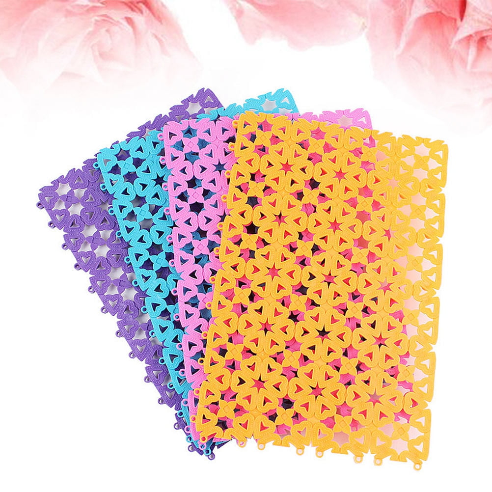 Masteelf Assorted Color NonSlip PVC Pet Mat for Rabbit and Dog Cages ...