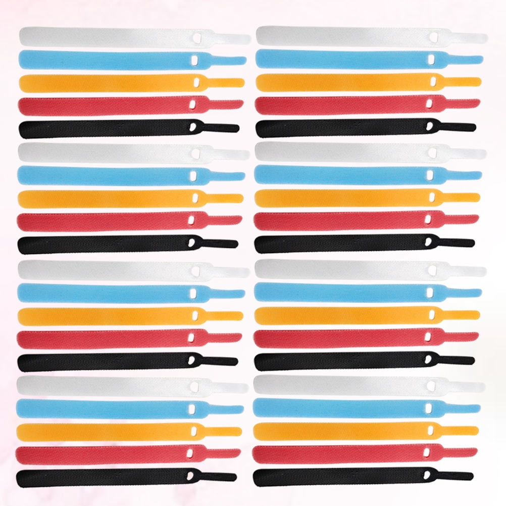 Masteelf Assorted Color Nylon Cable Ties for Organizing Power Cord ...