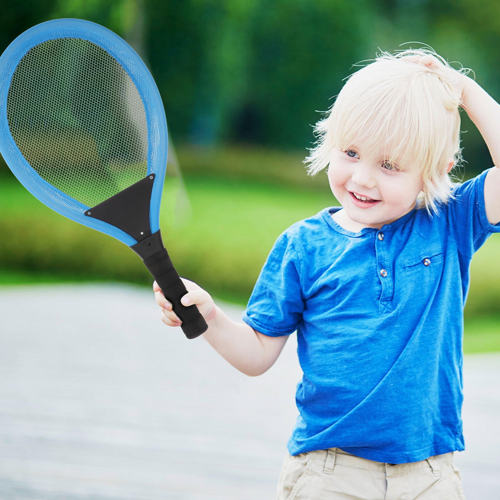 Masteelf Assorted Color Plastic Badminton Tennis Rackets Set for Kids ...