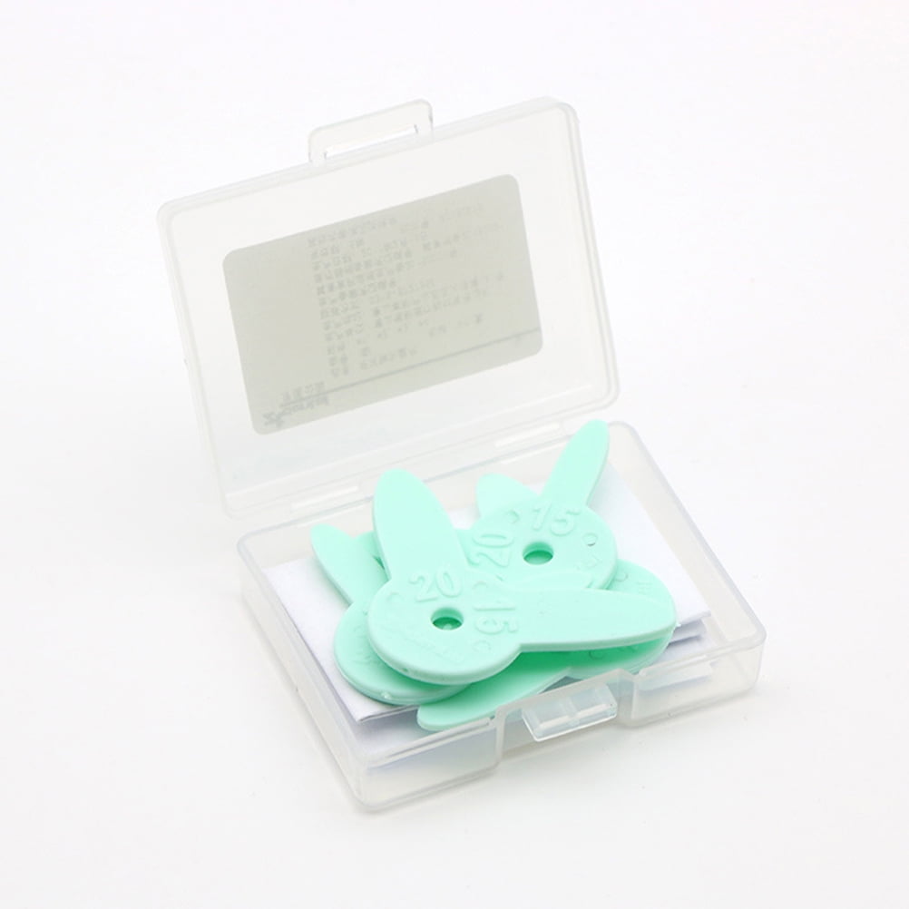 Masteelf Assorted Color Plastic Measuring Tool for Dental Gauge ...