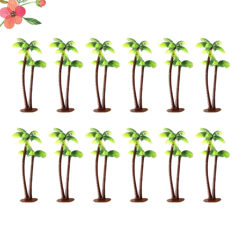 Masteelf Assorted Color Plastic Model Trees for Decor Use Perfect for ...