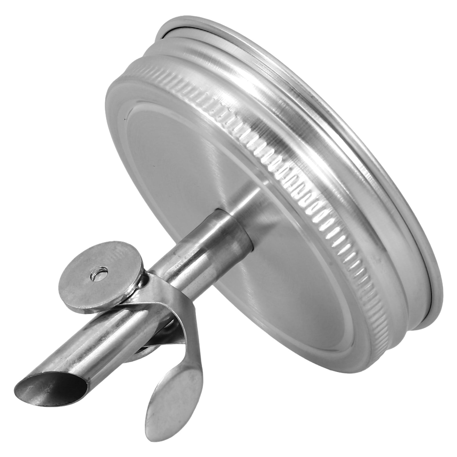 Auto Locking Spout Cap for Regular Mason Jar 1 Set Automatic Opening ...