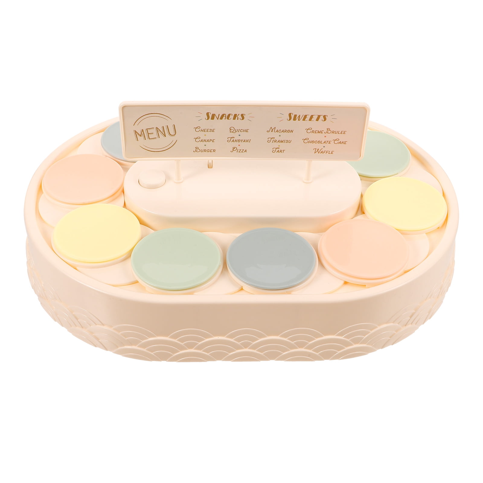 Masteelf Automatic Rotating Cupcake Display Turntable for Home Dessert ...