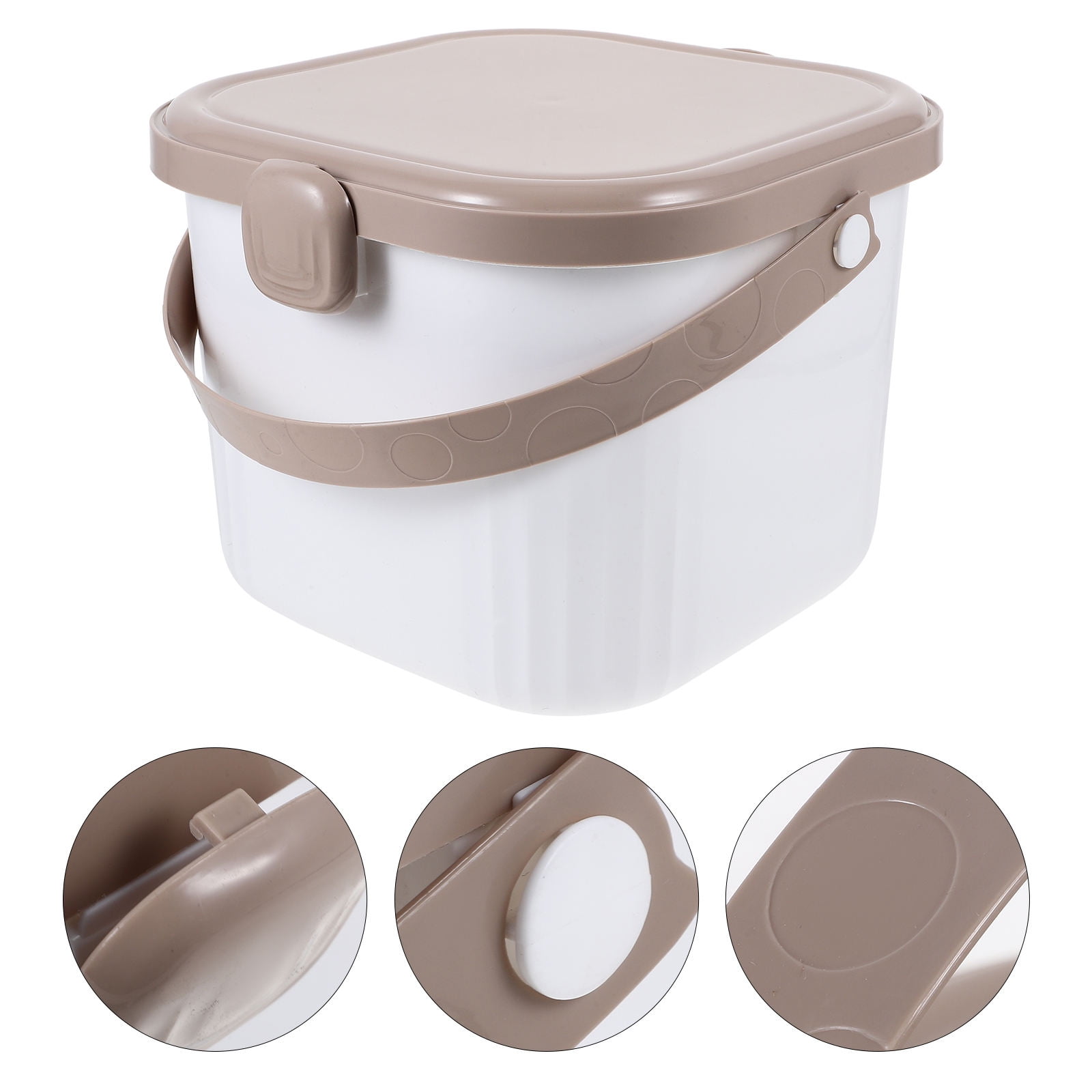 Masteelf Baby Building Block Bucket Organization Toy Storage Box Child ...