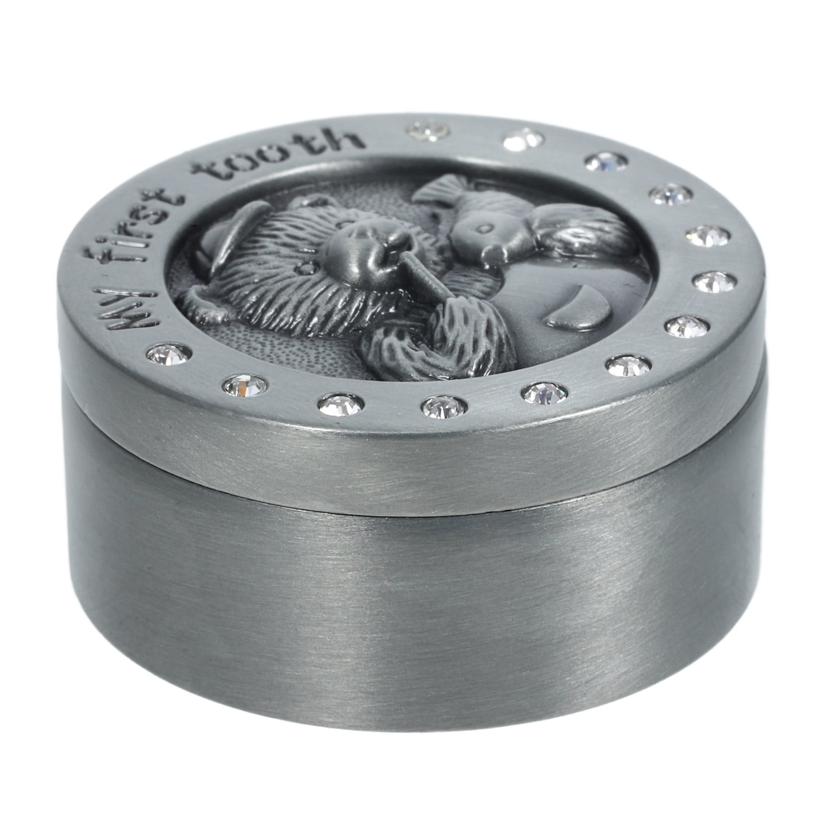Masteelf Baby Tooth Storage Box Metal First Lost Deciduous Tooth ...