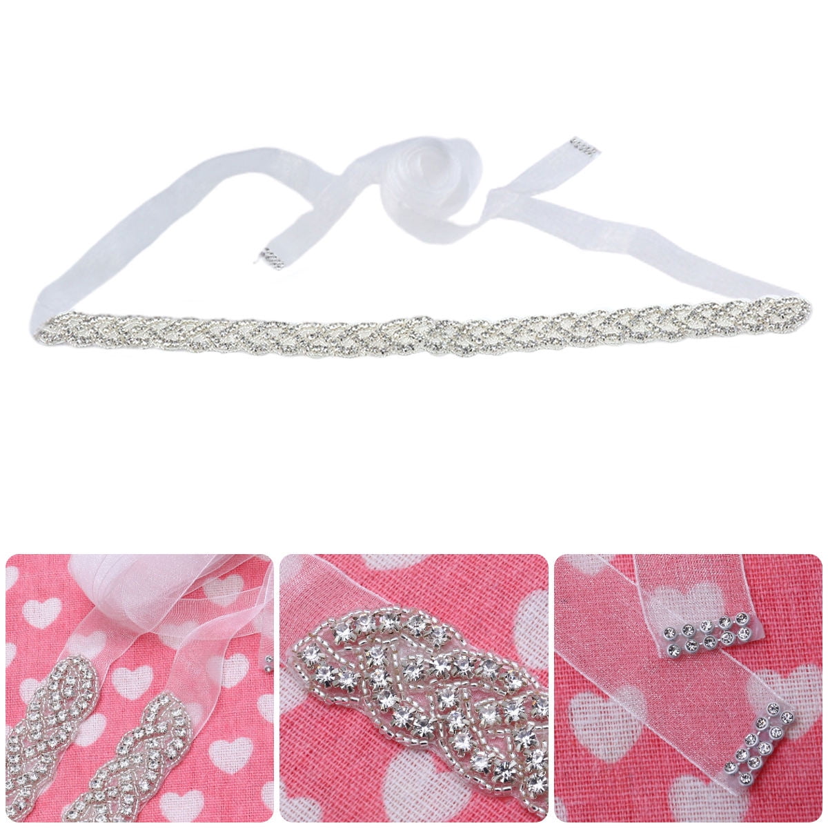 Masteelf Bachelorette Wedding Girdle Rhinestone Decor Belt - Walmart.com