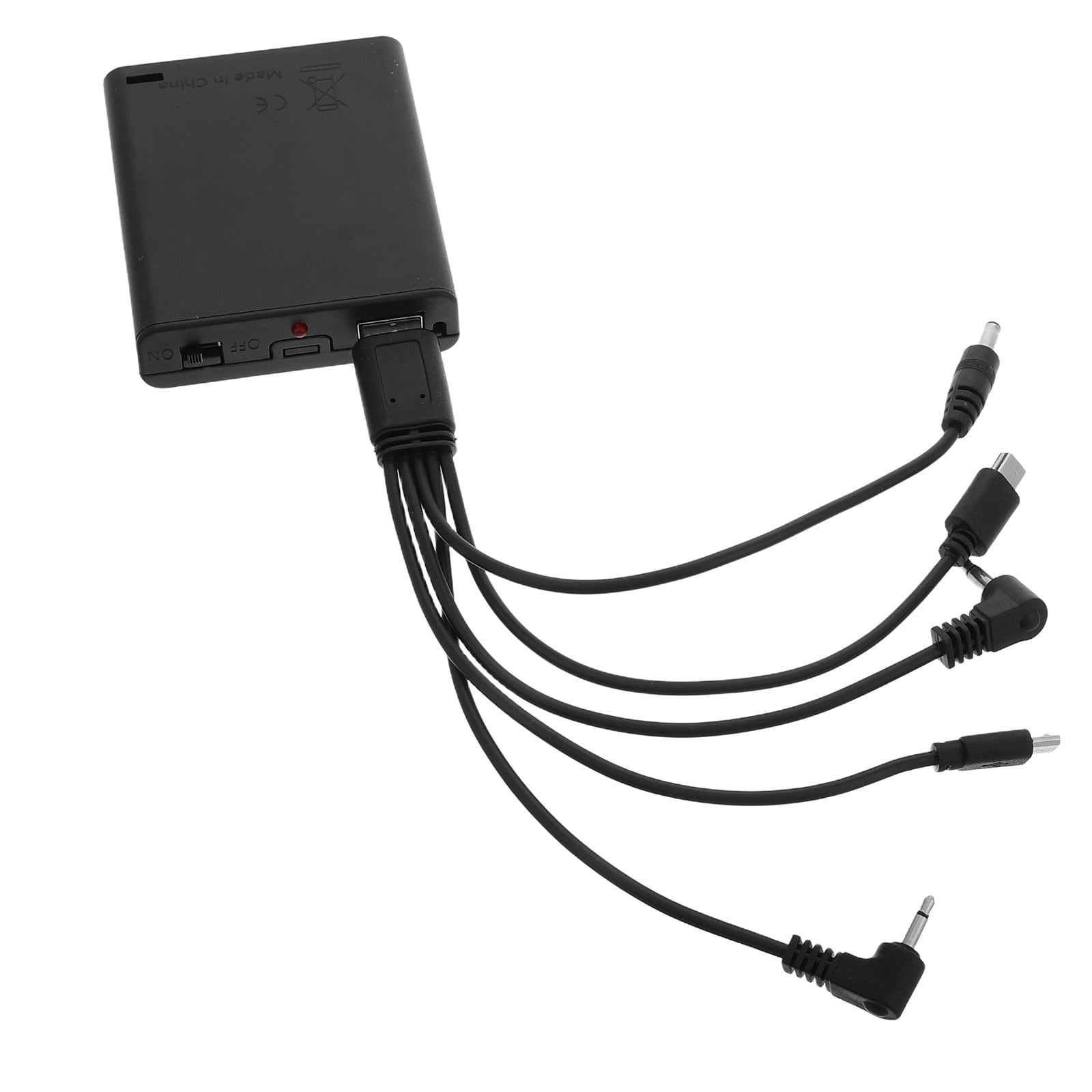 Masteelf Backup Battery Box Multi-Jack Power Supply Box Universal Power ...