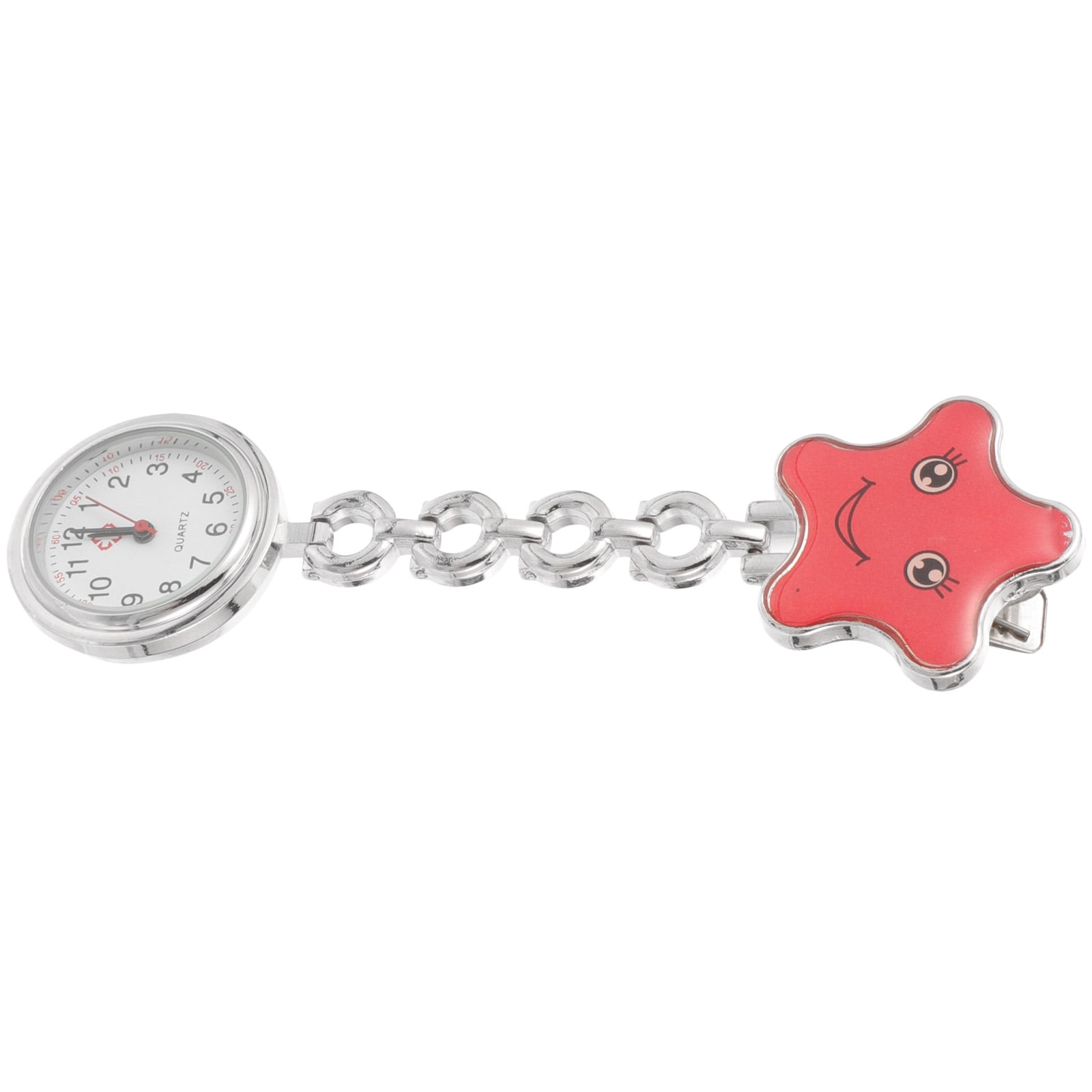 Masteelf Badge Quartz Pocket Watch Cartoon Watches Nurse Student ...