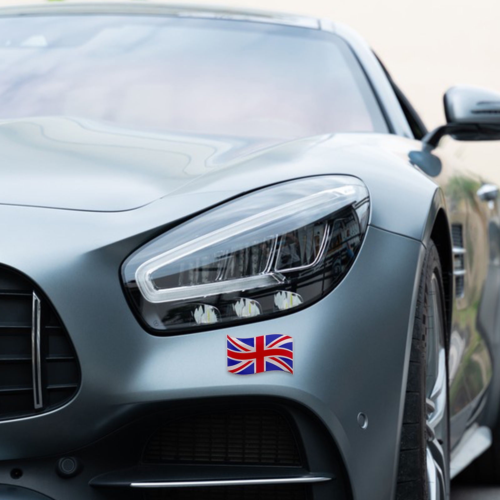 Masteelf Badge Vehicle Badge Car Decal Flag Sticker for Car and Truck ...