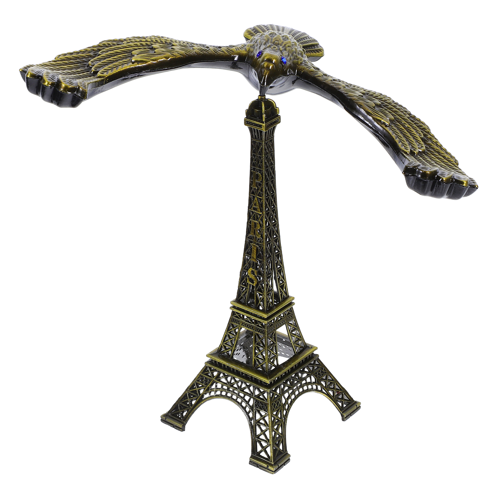 Masteelf Balancing Eagle Eiffel Tower Model Eiffel Tower Sculpture Zinc Alloy Eiffel Tower Prop ...