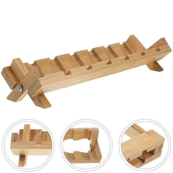 Masteelf Tea Cup Rack with Smooth Edges and Stable Design, Khaki Color ...