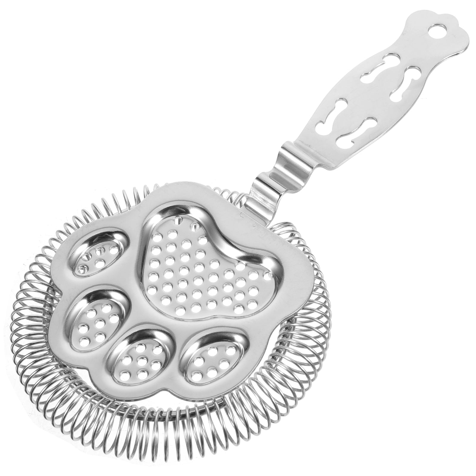 Masteelf Stainless Steel Bartending Strainer Mesh Cocktail Strainer Ice ...