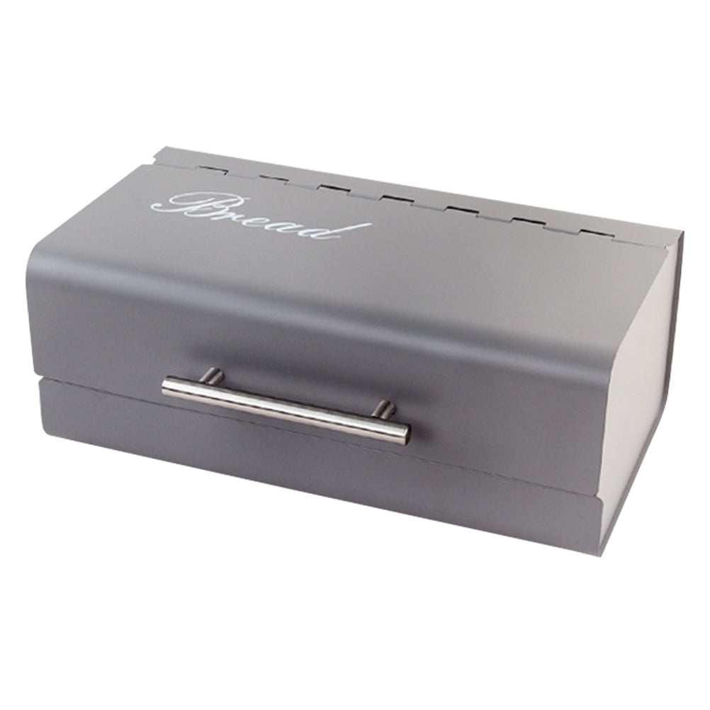 Masteelf Basket Wicker Clamshell Bread Box Versatile Storage Container ...