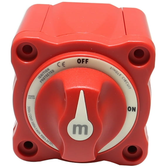 Masteelf Battery Disconnect 12v-48v 300a Battery Power Cut For Rv Boat ...