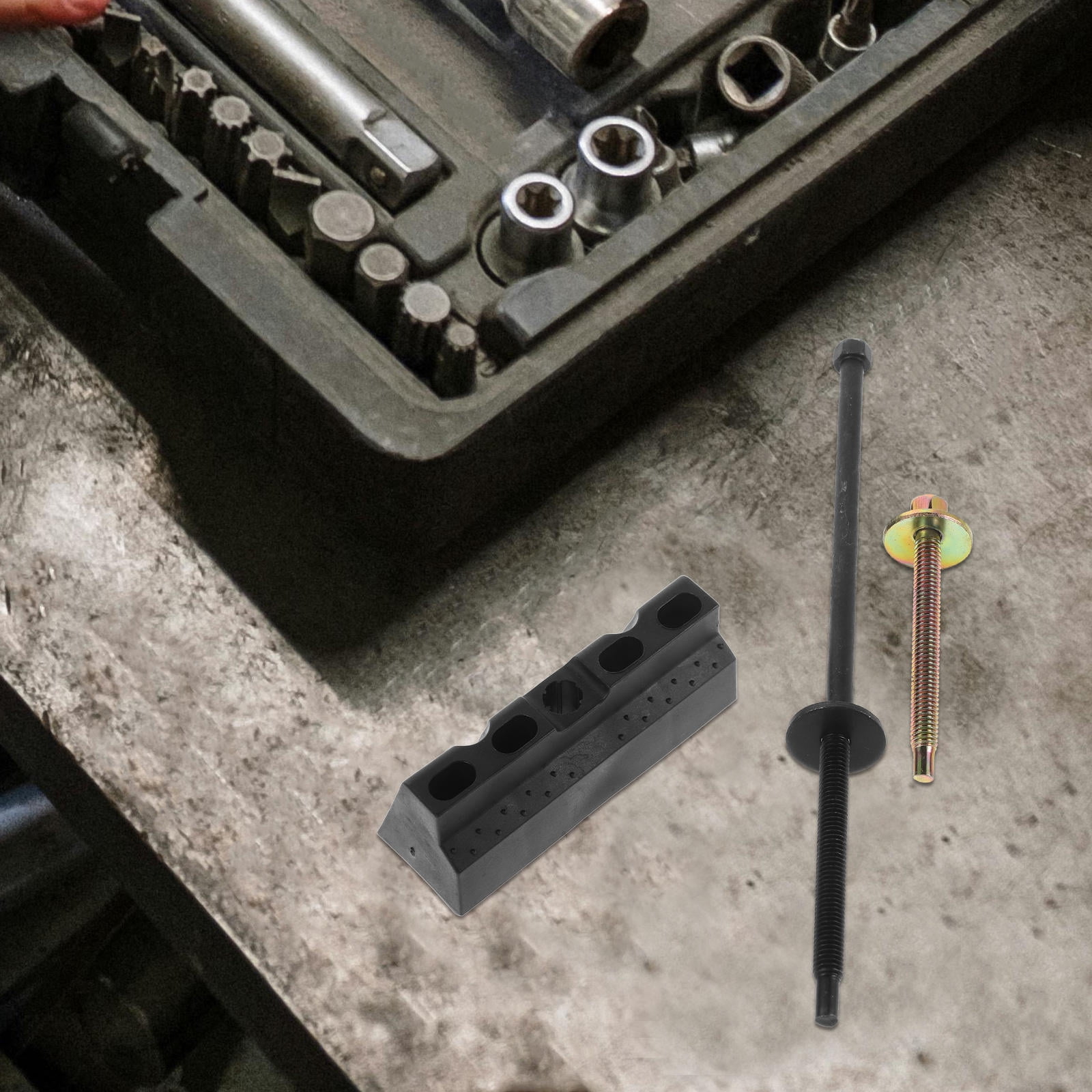 Masteelf Battery Hold Down Bracket Battery Hold Down Base Clamp Battery ...