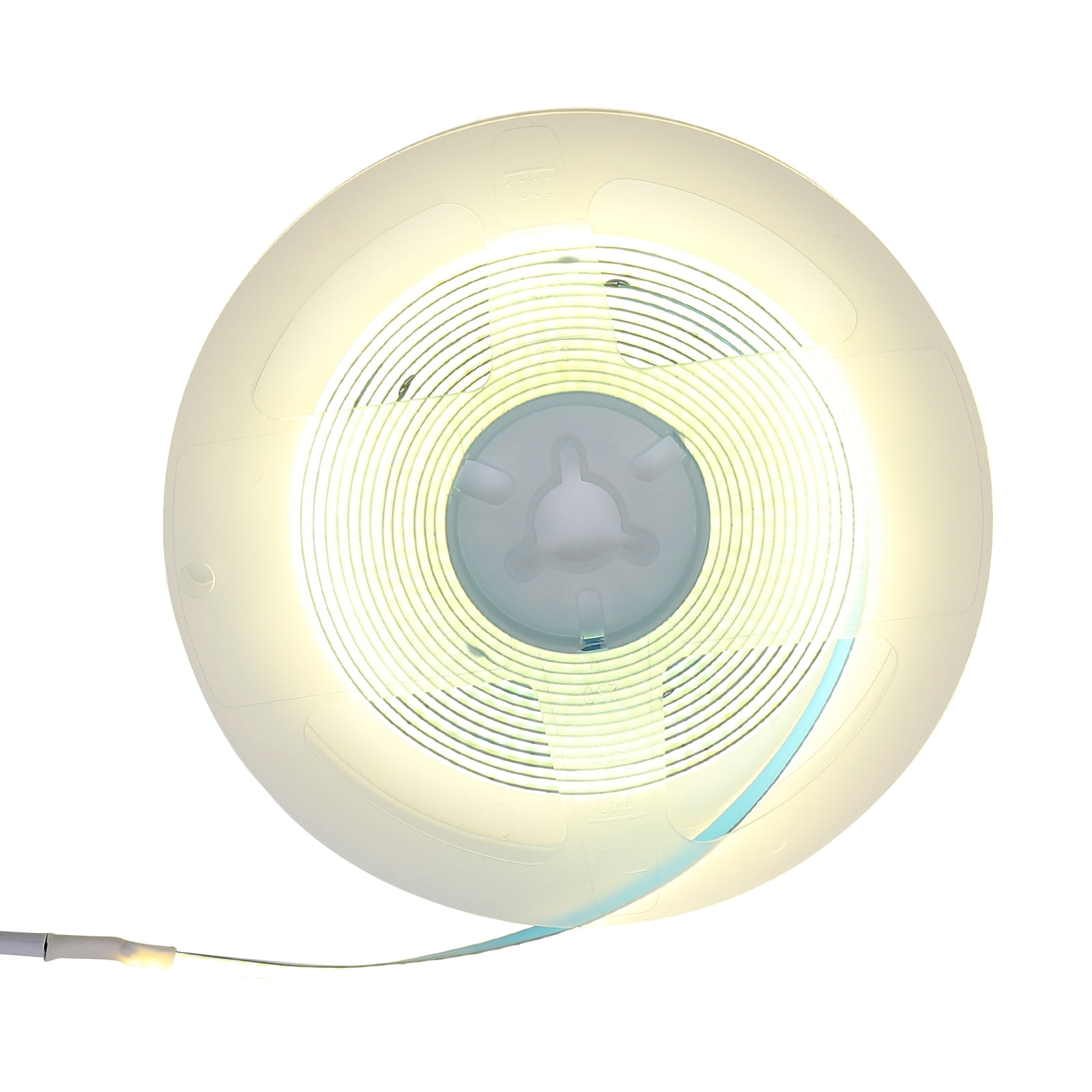 Masteelf Battery LED Strip Lights Cob Soft for Monitor Adhesive ...