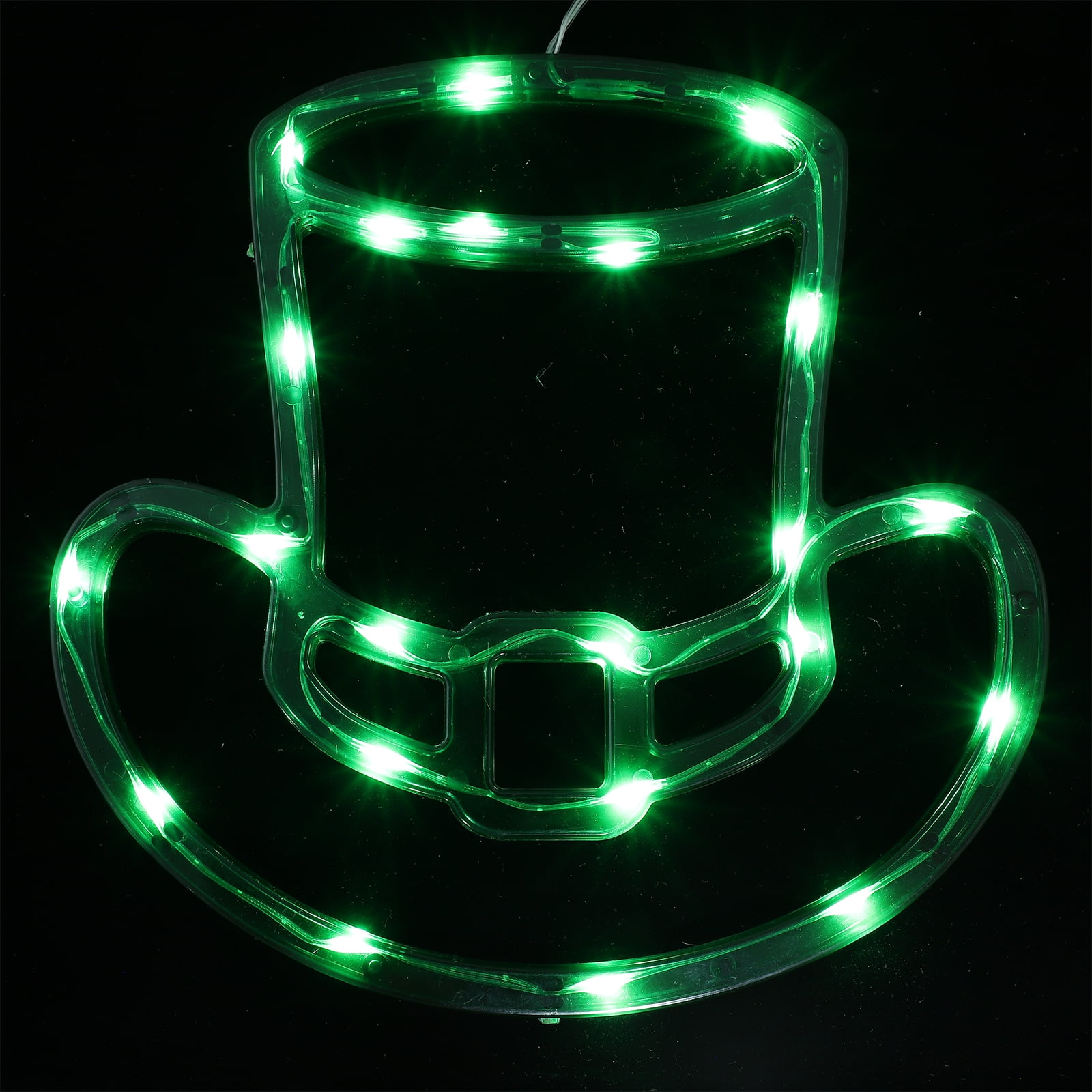 Masteelf Battery Powered Shamrock Lights LED St. Patrick's Day Window ...