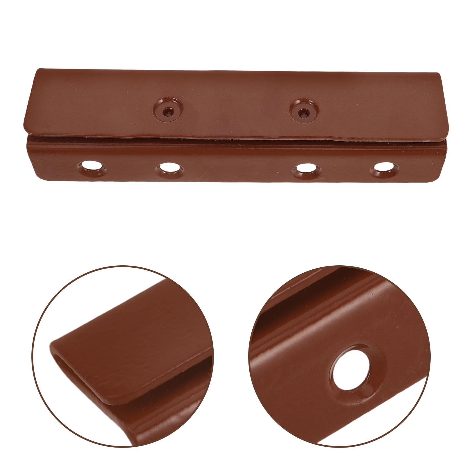 Masteelf Bed Frame Bracket 2pcs Bed Post Hook Slot Rail Bracket Wood ...