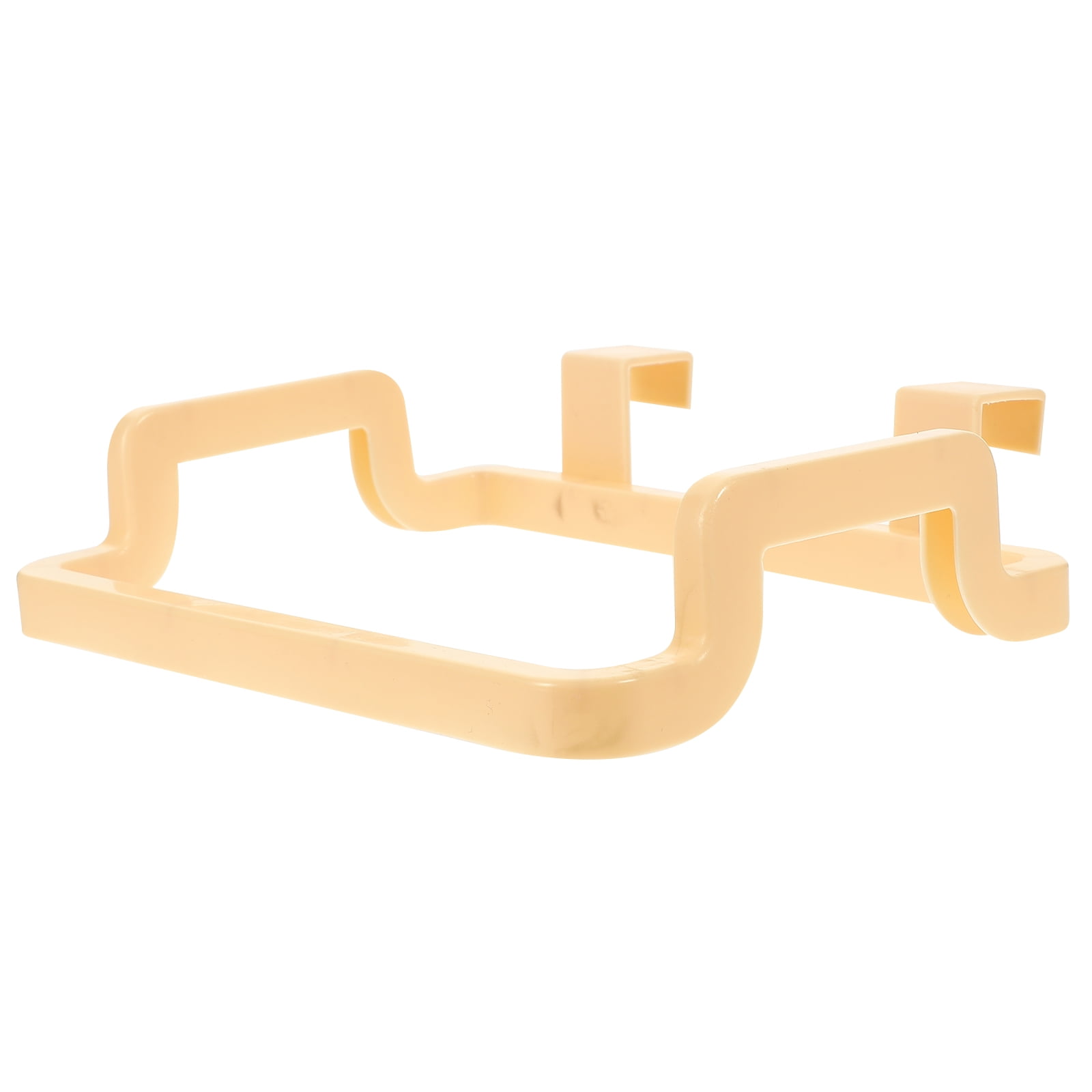 Masteelf Beige Plastic Trash Bag Holder Removable Bracket for Kitchen ...