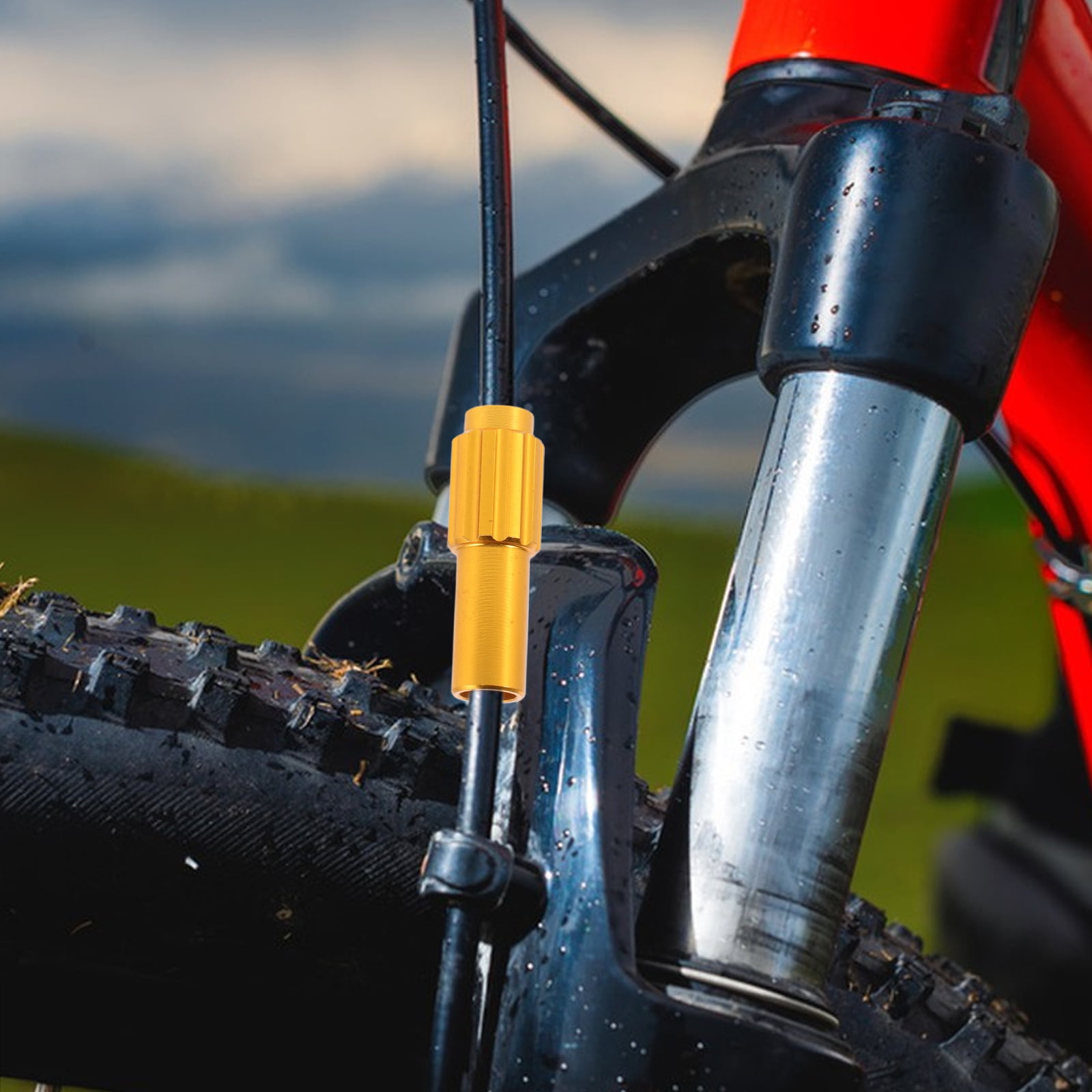 Masteelf Gear Adjuster Screw Bike Brake Adjustment Aluminum Adjuster ...