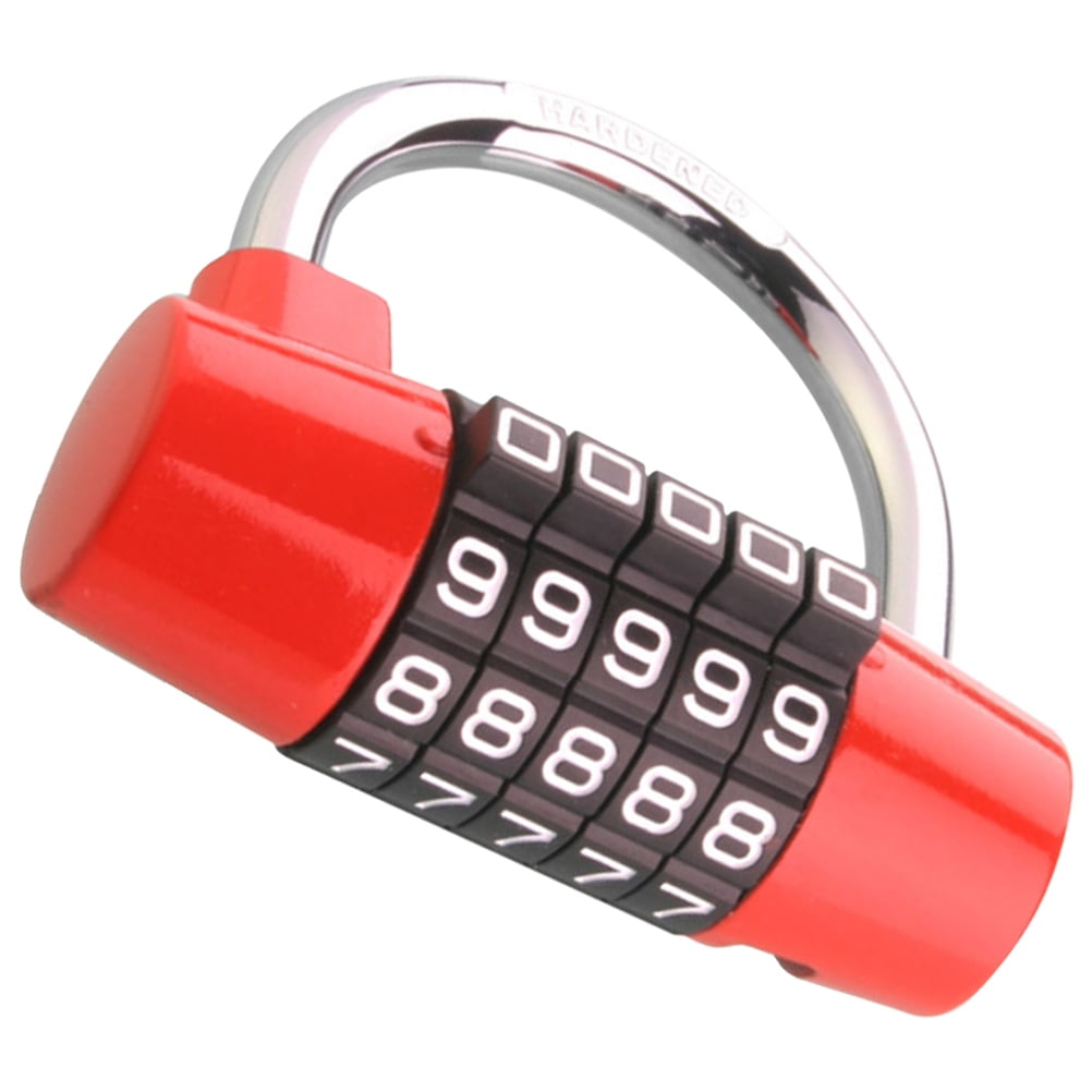 Masteelf Big Combination Security Padlock 5-Digit Keyless Sturdy ...