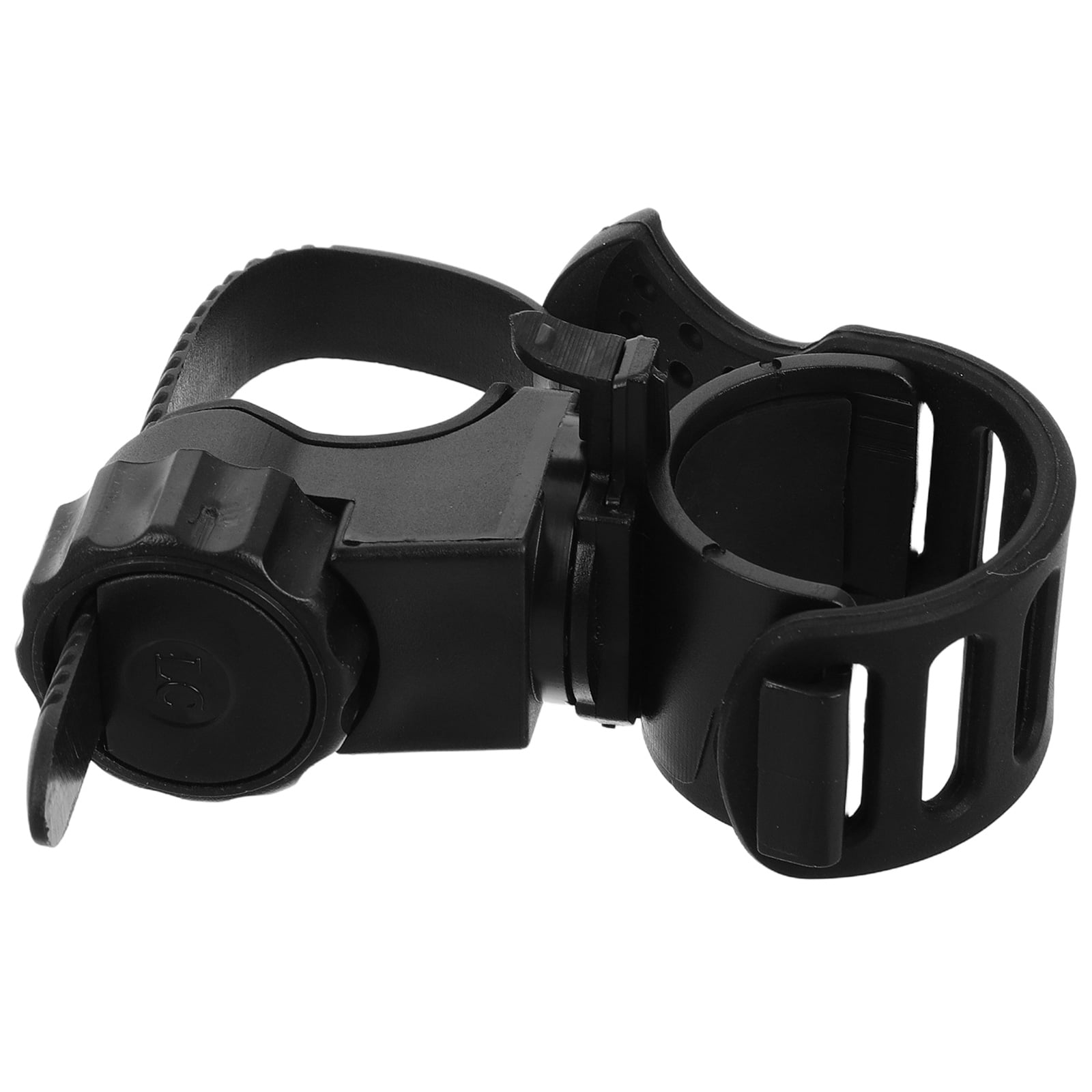 Masteelf Bike Light Mount Adapter Flashlight Mounting Brackets Black ...