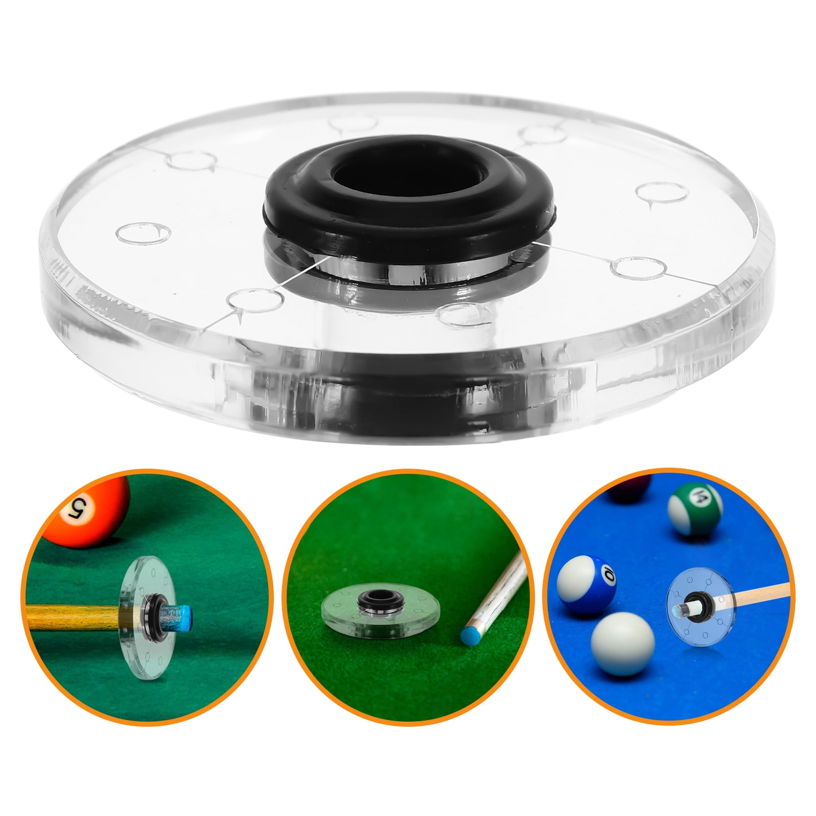 Masteelf Billiard Cue Aiming Trainer Acrylic Pool Aiming Technique ...