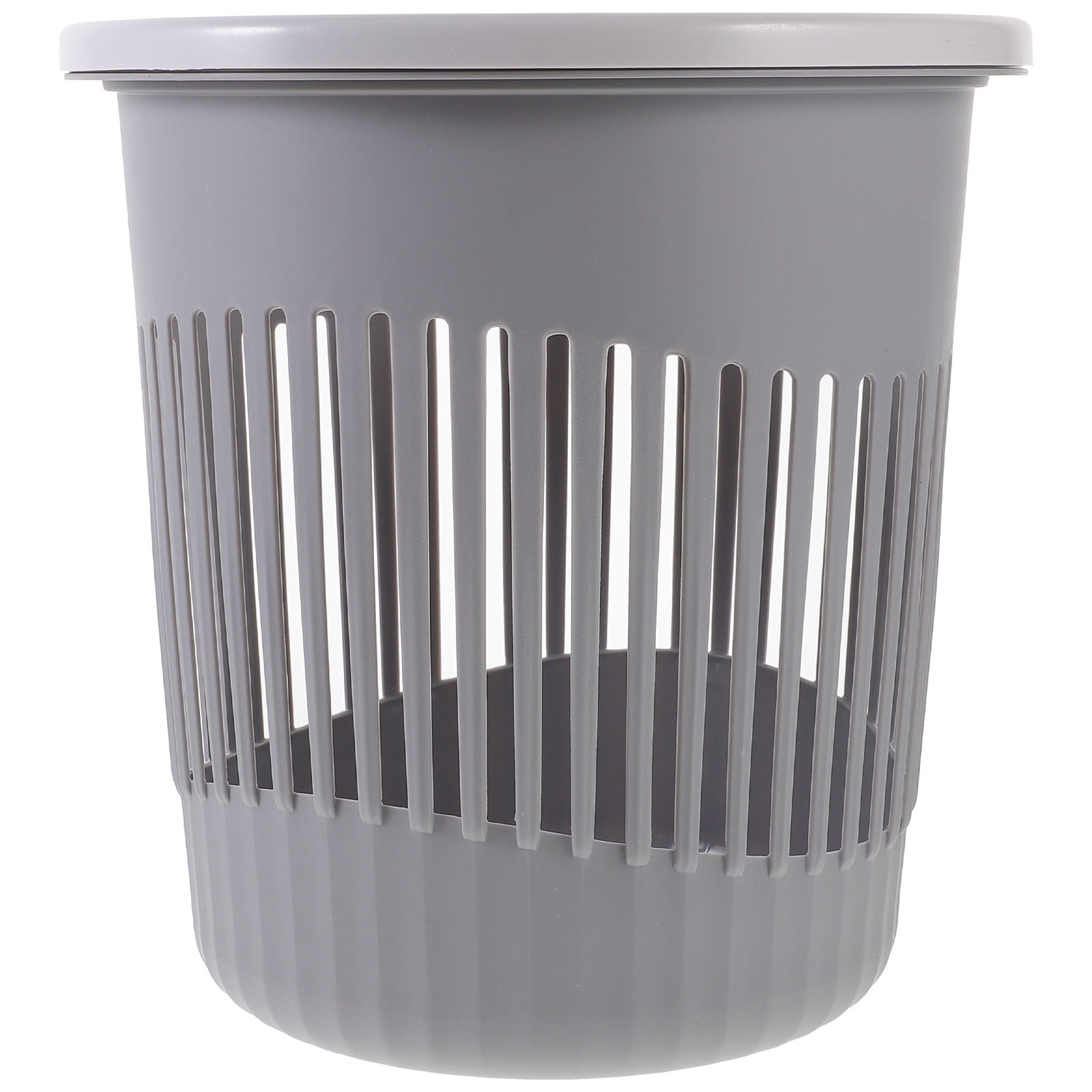 Masteelf Bin for Bathroom Trash Can Bedroom Garbage Office Rubbish Grey ...
