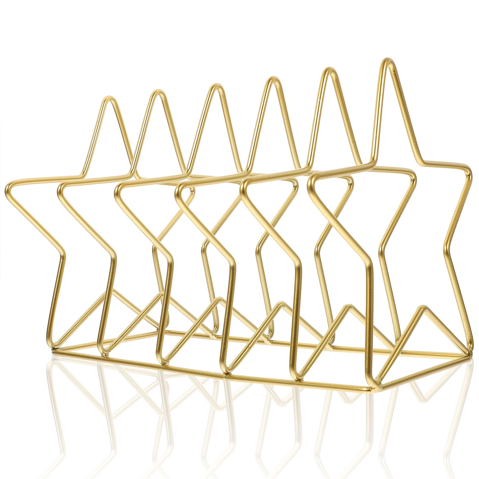 Masteelf Binder Clips Puzzle Shelf Desk Magazine Rack Holder Office ...