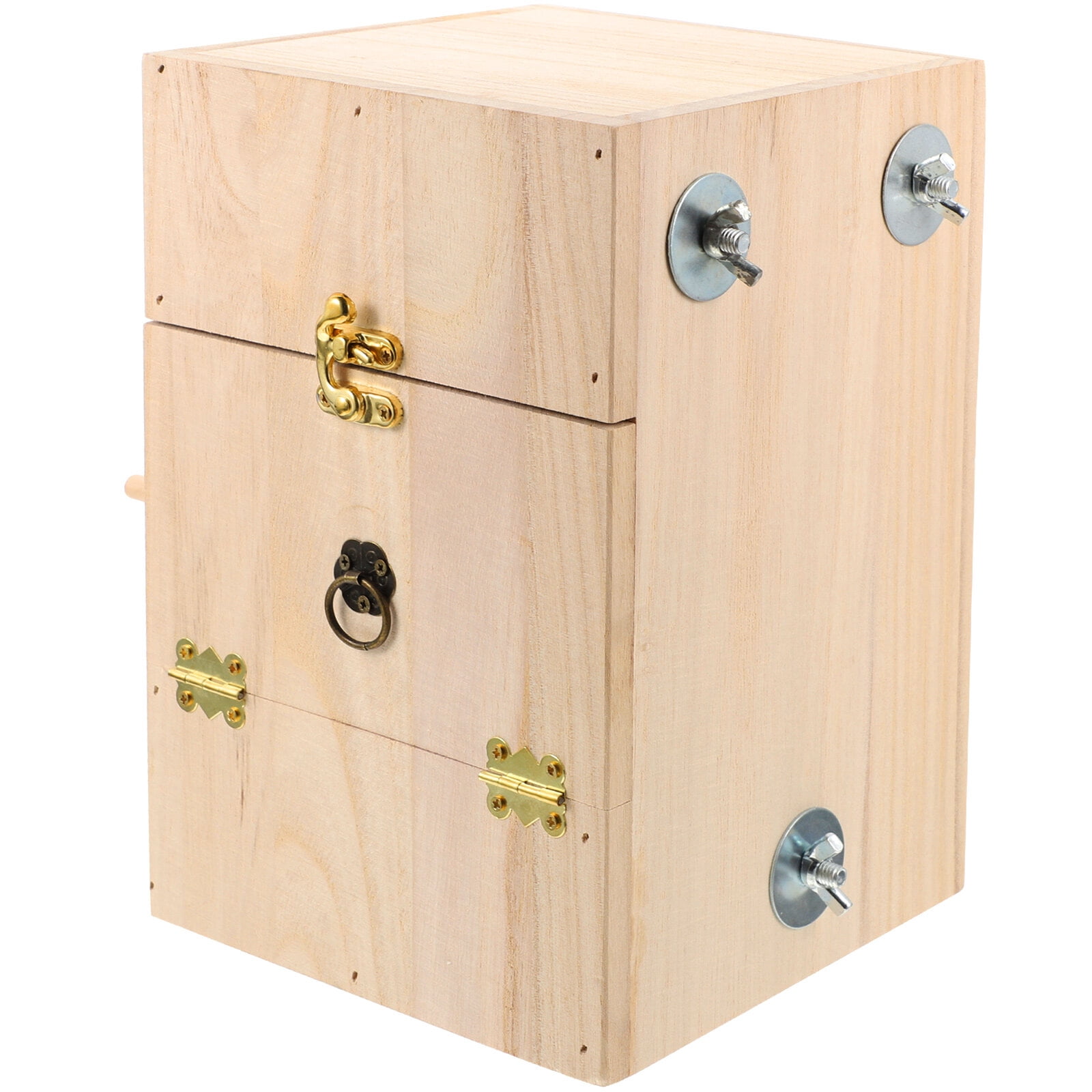 Masteelf Budgie Breeding Box with Cage Bird House Nest for Inside ...