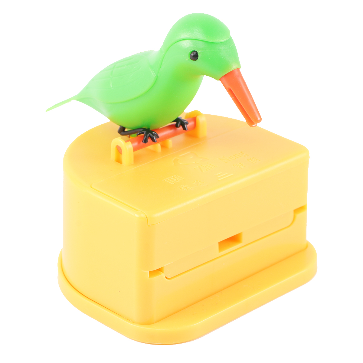 OFFIGAM Green Bird Toothpick Dispenser with Stable Anti Slip Pads for ...