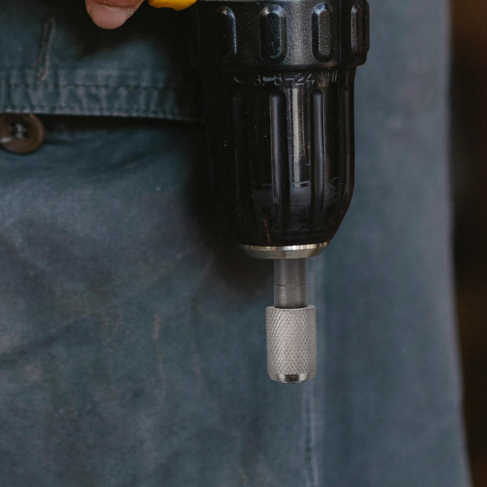 Masteelf Bit Adapter for Hammer Drills Light Picks Socket Drill Chuck ...