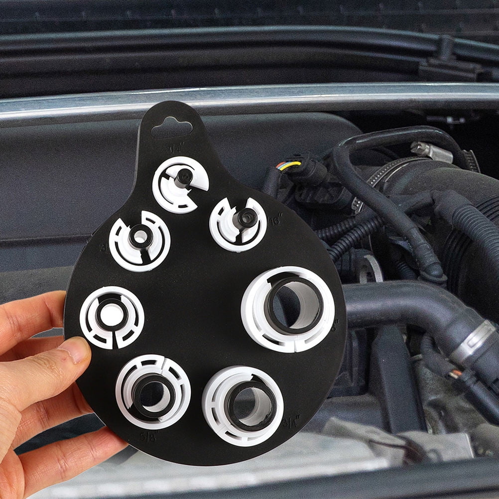 Masteelf Black Plastic Car Valve Connector Socket Fixture for Air ...