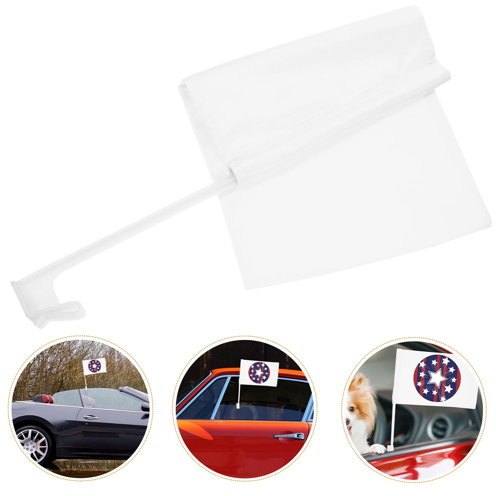 Masteelf Blank Heat Transfer Flag Diy Flag Decor Car Flag Yard Flag Diy ...